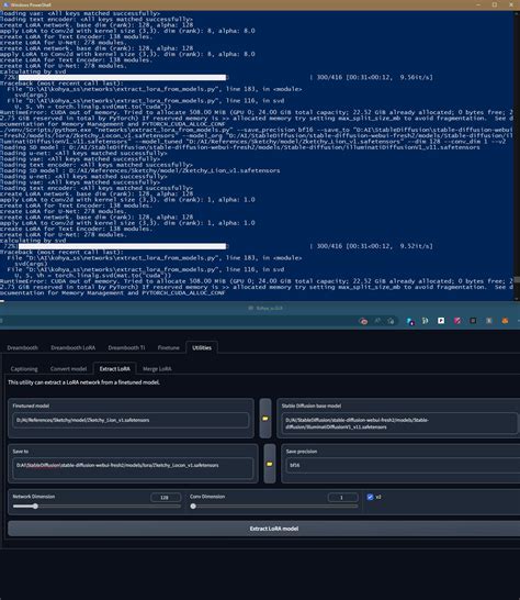 Cant Extract Lora If Convolution Is Set To 1 Or Higher · Issue 387 · Bmaltaiskohyass · Github