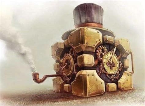 Does The Clockwork Companion Cube Go Hard Rhardimages