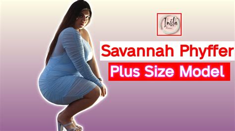 Savannah Phyffer Australian Beautiful Fashion Model Plus Size Curvy Model Wiki Biography