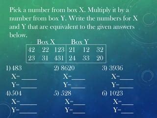 5 Multiplying 2 To 4 Digit Numbers By 1 To 2 Digit PPTX