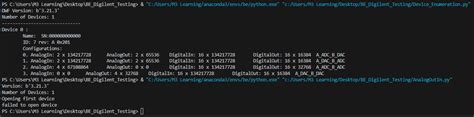 Controlling Eclypse Z7 Zmod AWG With WaveForms SDK Test And