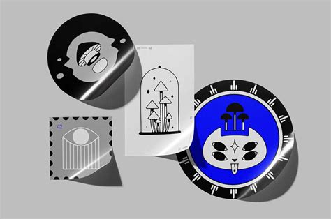 Psychedelic Symbols And Textures