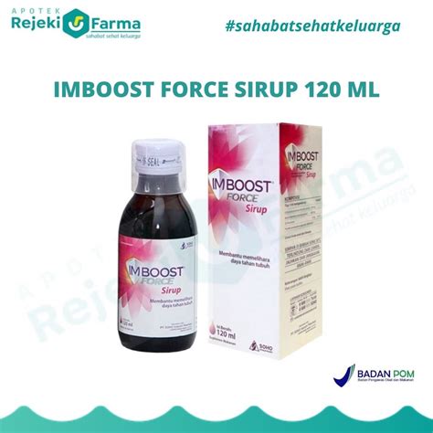 Jual Imboost Force Sirup 120 Ml Shopee Indonesia