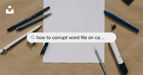 How To Corrupt Word File On Canvas Pictures Download Free Images On