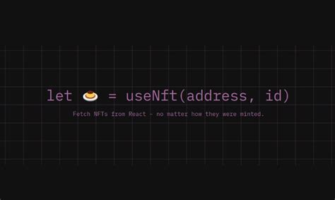 React Hook To Fetch Metadata From Any Nft