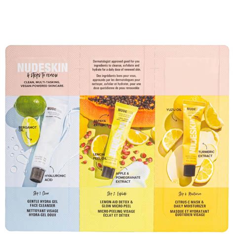 Nudestix Nudeskin Tri Sachets Lookfantastic
