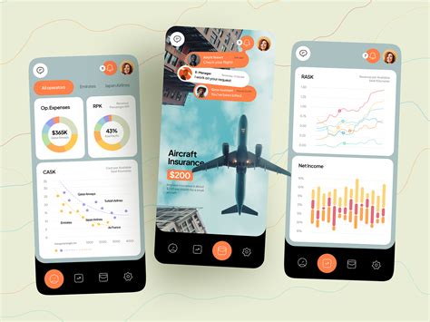 Aircraft Monitoring Mobile App By Bogdan Nikitin For Nixtio On Dribbble