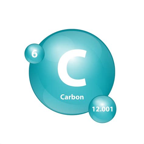 Premium Vector Calcium Icon Structure Chemical Element Round Shape