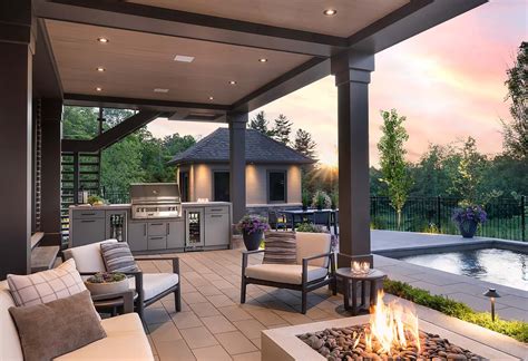 Outdoor Kitchen Pool Designs With Fireplace Outdoor Kitchens 1 Best