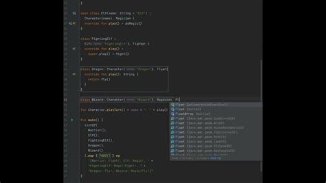 Kotlin Polymorphism Concept Demo Programming Youtube
