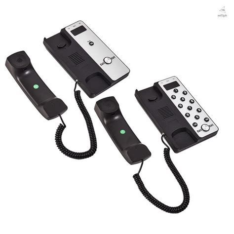 Wireless Intercom System Office Intercom Machine With Lcd Screen 433mhz