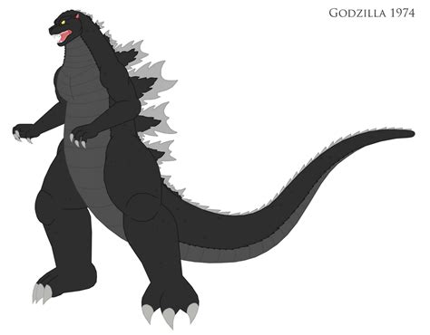 Godzilla 1974 By Pyrus Leonidas On Deviantart