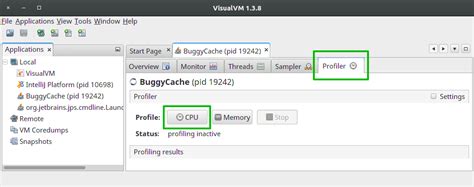 Profiling Java App Or Unit Test In Jetbrains Idea And Visualvm By