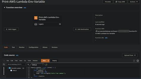 Getting Started With Aws Lambda Environment Variables