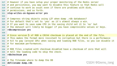 Redis的rdb和aof常用配置参数linux Redis Rdb和aof配置 Csdn博客