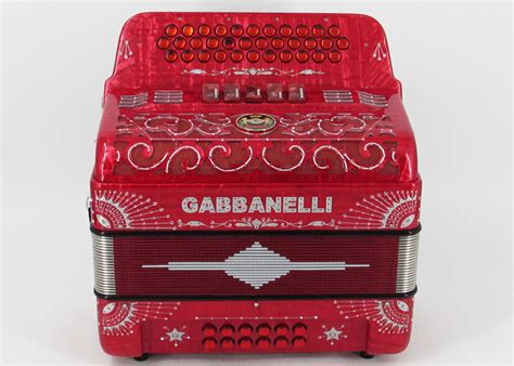 Gabbanelli M400 Vintage Red Gabbanelli Accordions