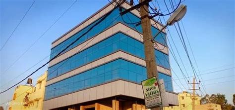 Aluminium Acp Cladding Structural Glazing And Toughened Glass For Front Elevation Id