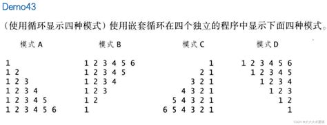 Python使用while、for及循环嵌套实现直角三角形及正、倒金字塔python循环嵌套正三角形代码100行 Csdn博客