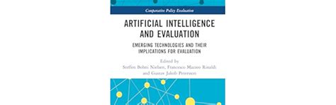Artificial Intelligence And Evaluation Emerging Technologies And Their