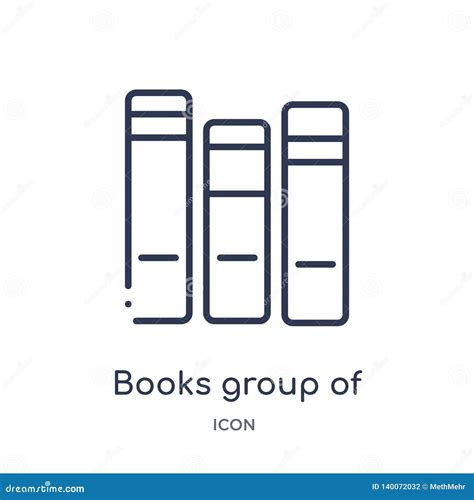 Linear Group Of People Icon From Education Outline Collection Thin Line Group Of People Vector