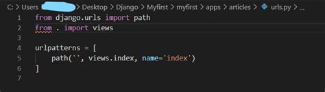 Python Modulenotfounderror No Module Named Articles Stack Overflow