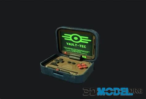 3d Model Vault Tec Computer
