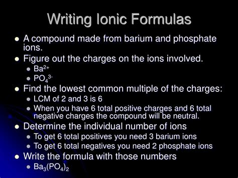PPT Ionic Formulas And Nomenclature PowerPoint Presentation Free Download ID