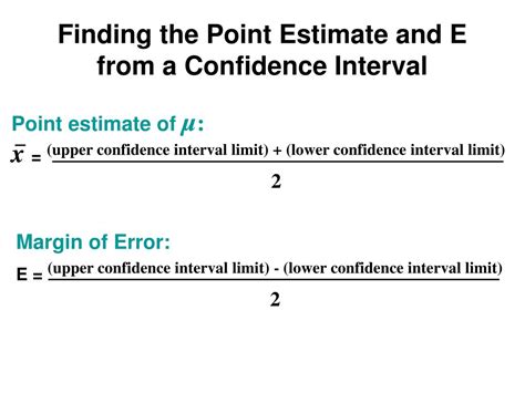 PPT Confidence Intervals PowerPoint Presentation Free Download ID 4855180