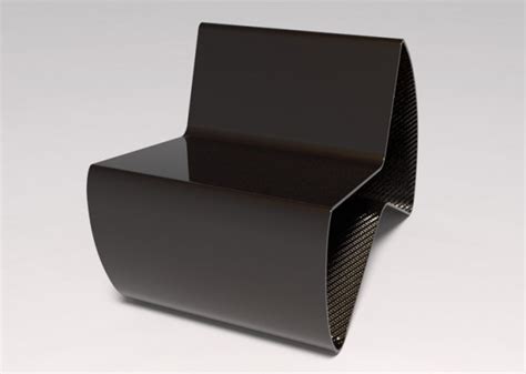 Kris Lambas Rv1 Chair Is Made From A Carbon Fibre Sheet