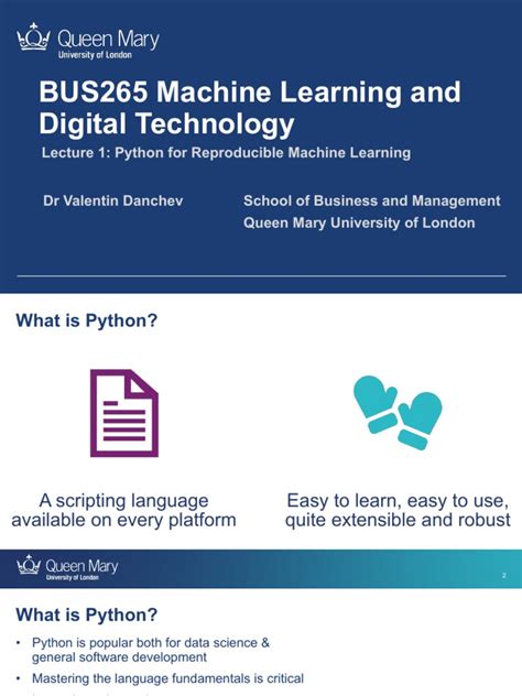 Week 2 Lecture Slides Bus265 2023 Pdf Parameter Computer Programming Python Programming