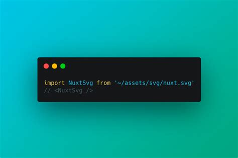 Nuxt SVGO Loader Nuxt Module For SVG Handling Made With Vue Js