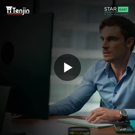 Stareast2025 Testautomation Qa Aitesting Qaconference Tenjin