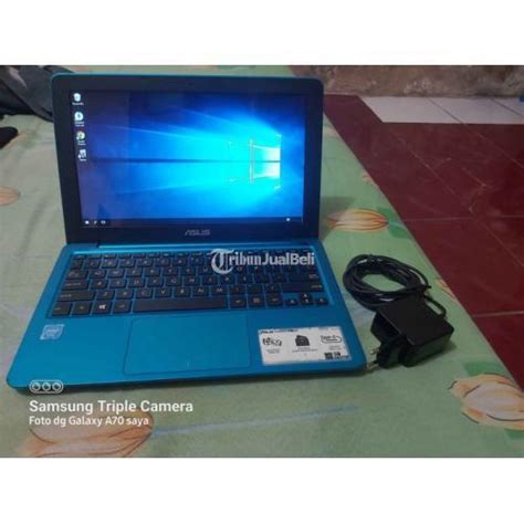 Laptop Asus E2025 Bekas Warna Biru RAM 2GB Siap Pakai Di Bogor Tribun JualBeli