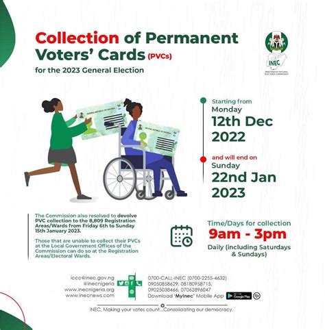 Ba On Twitter Rt Inecnigeria Inec Announces Dates For Collection Of