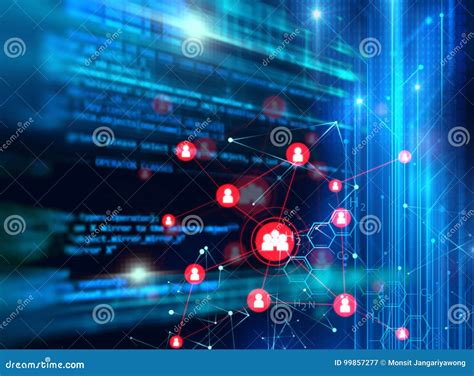 Digital Code Number Abstract Technology Background Stock Illustration Illustration Of Business