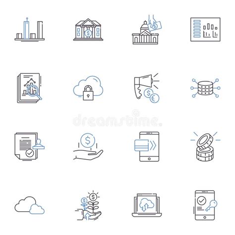 Internet Of Things Line Icons Collection Connectivity Sensors Automation Intelligence Smart