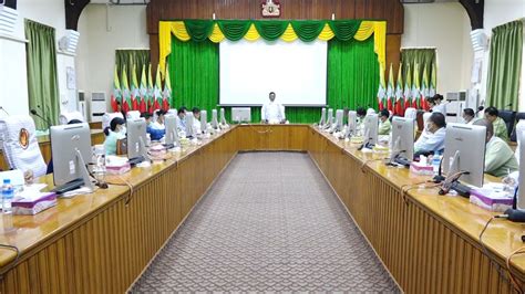 မွန်ပြည်နယ် ဝန်ကြီးချုပ် ဦးဇော်လင်းထွန်း မွန်ပြည်နယ်အတွင်း သန့်ရှင်း