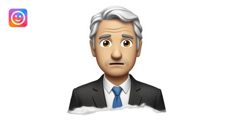Cynical Man With Far Fetched Hopes Aout The Climate Crisis Emoji Ai