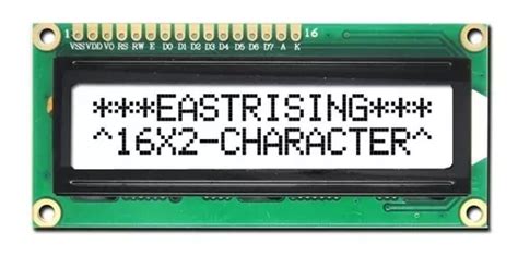 Display Lcd 16x2 Backlight Blanco 1602 Hd44780 Arduino Pic En Venta En