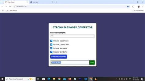 Dharneesh J On Linkedin Todayilearned Reactjs Passwordgenerator