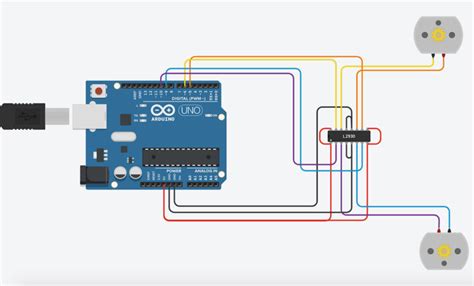 Tinkercad Arduino E Motorini Mauro Alfieri Wearable Domotica Robotica