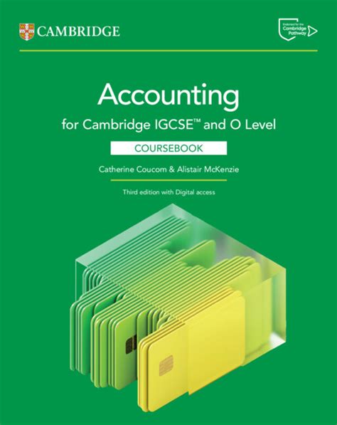 Cambridge Igcse™ And O Level Accounting Workbook With Digital Access 2 Years 3rd Edition