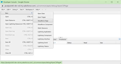 Creating First Visualforce Page Tpoint Tech