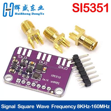 Dc 3v 5v Cjmcu 5351 Si5351a Si5351 I2c Clock Generator Breakout Board