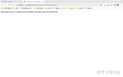 vulfocus漏洞平台漏洞复现 命令执行漏洞 知乎