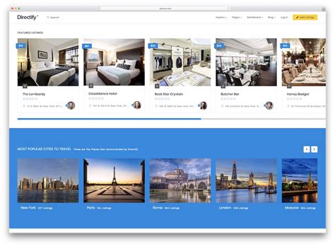 29 Top Responsive Directory Website Templates 2020 Colorlib