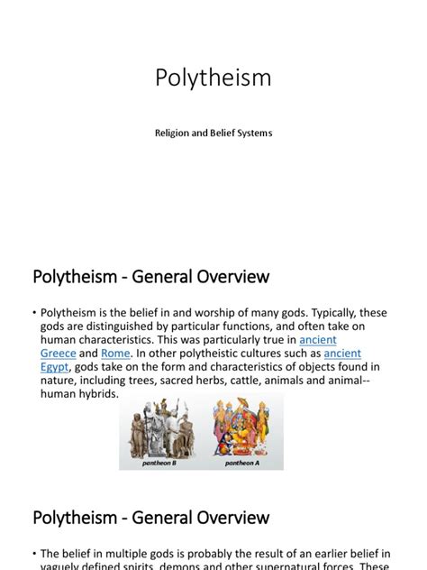 Polytheism Pdf Polytheism Monotheism