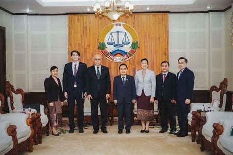 ປະທານອົງການກວດສອບແຫ່ງລັດ ຕ້ອນຮັບເອກອັກຄະລັດຖະທູດ ສ ຕ໋ວກກີ້ ປະຈຳສປປລາວ ອົງການກວດສອບແຫ່ງລັດ