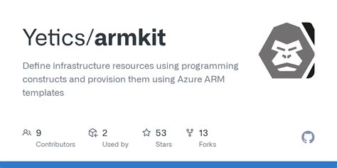 Github Yeticsarmkit Define Infrastructure Resources Using Programming Constructs And