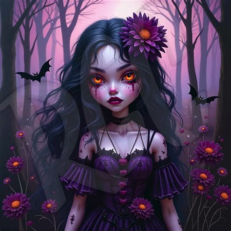 Dahlia Dolly Rhinestone Goddess Creations